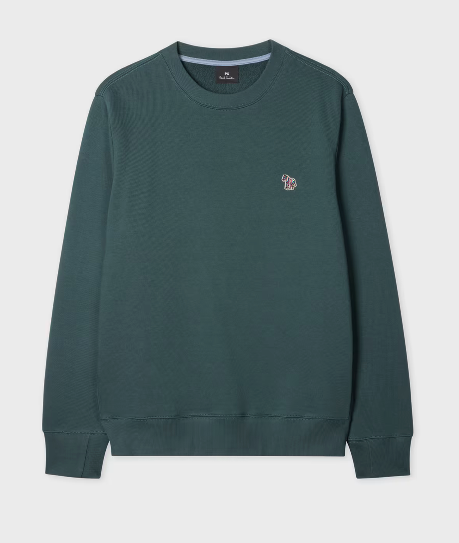 PAUL SMITH Cotton Zebra Logo Sweatshirt 37 – Dartagnan Menswear